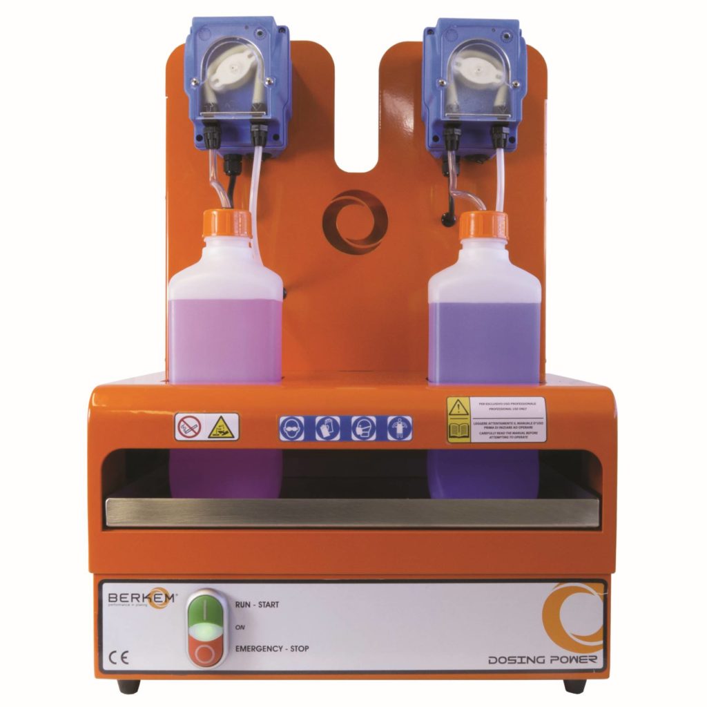DOSING POWER Automatic dosing machine for plating additives Berkem