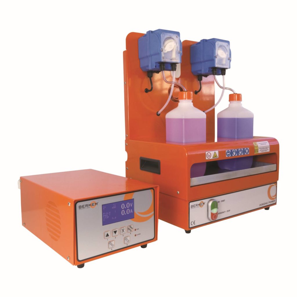 DOSING POWER Automatic dosing machine for plating additives Berkem