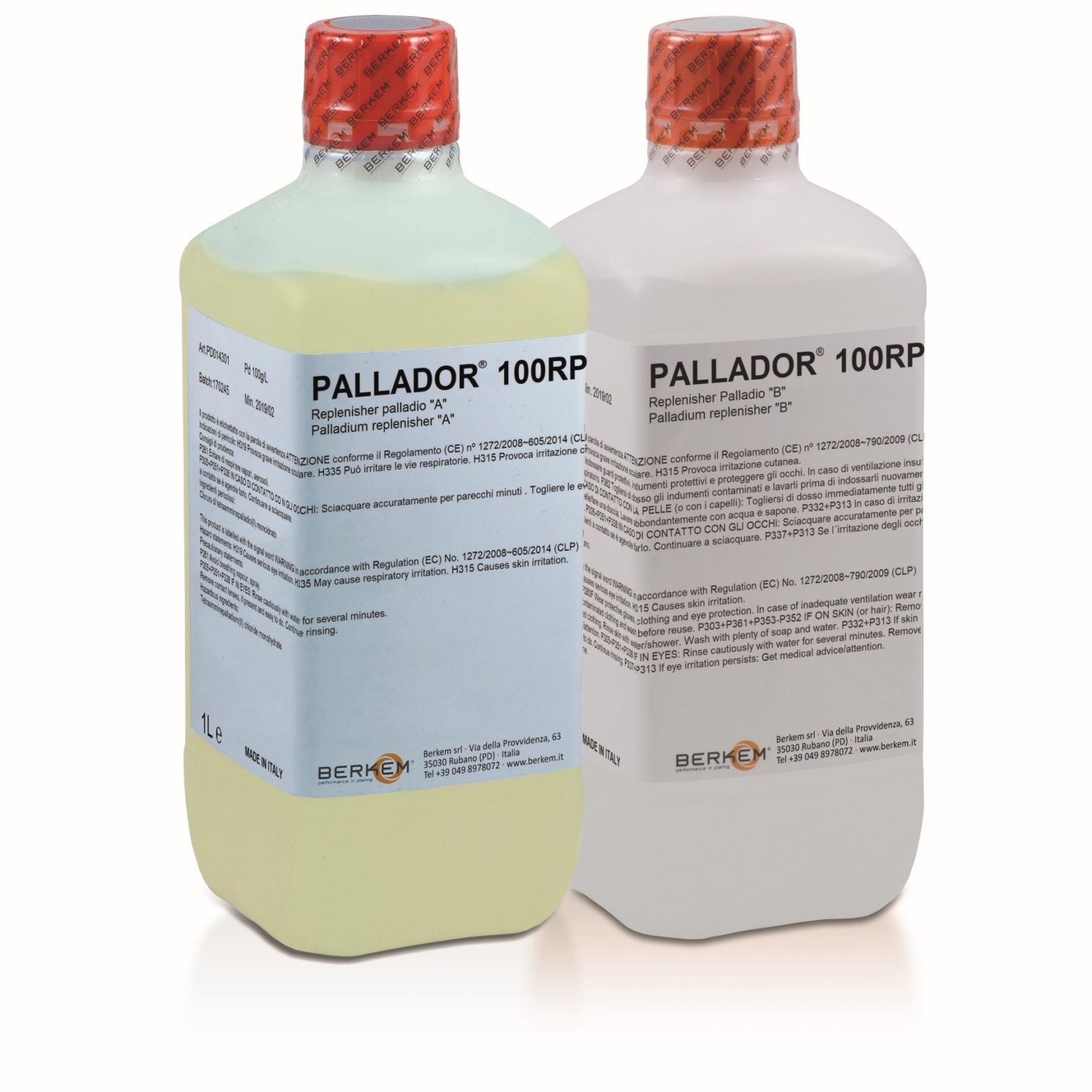 PALLADOR 100RP Palladium replenisher for PALLADOR 102 Berkem