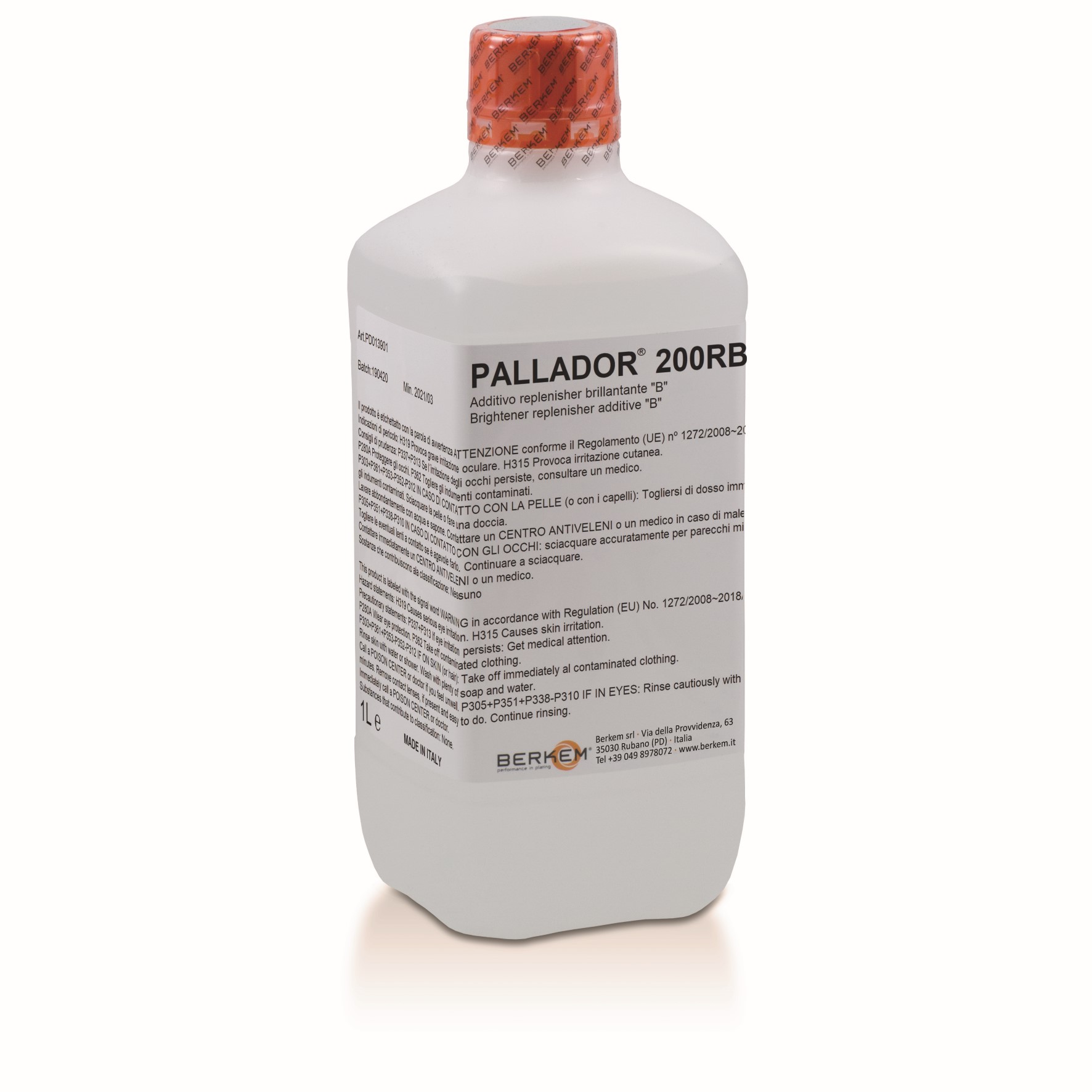 Precious plating solutions Palladium solutions Berkem