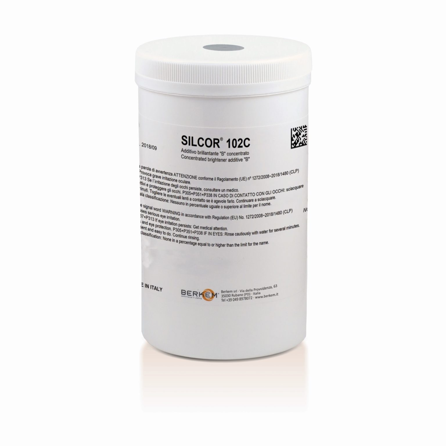 SILCOR 102C-1KG Wetting agent for silver solution for bath plating ...
