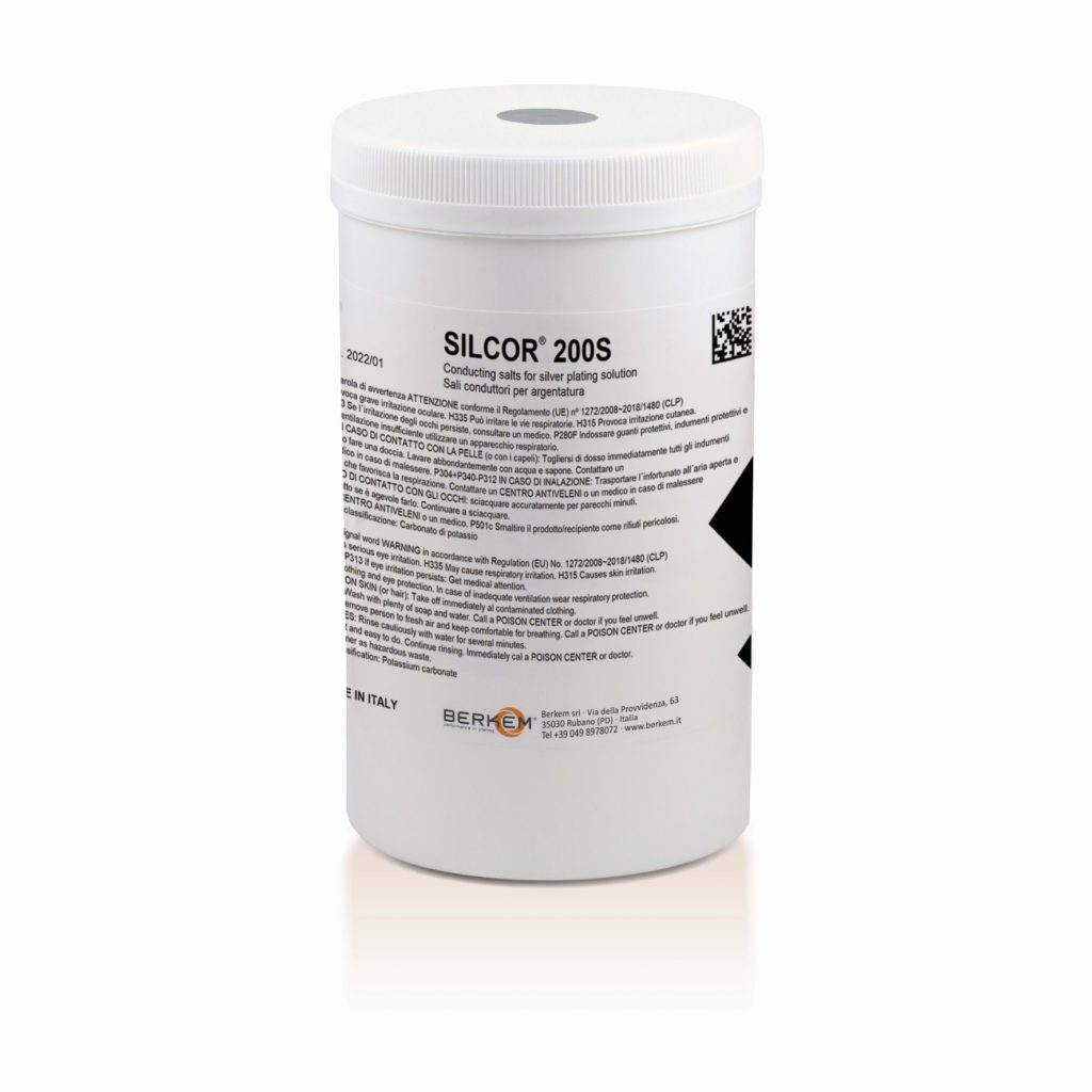 SILCOR 200S Conducting salts for silver thickness and electroforming ...