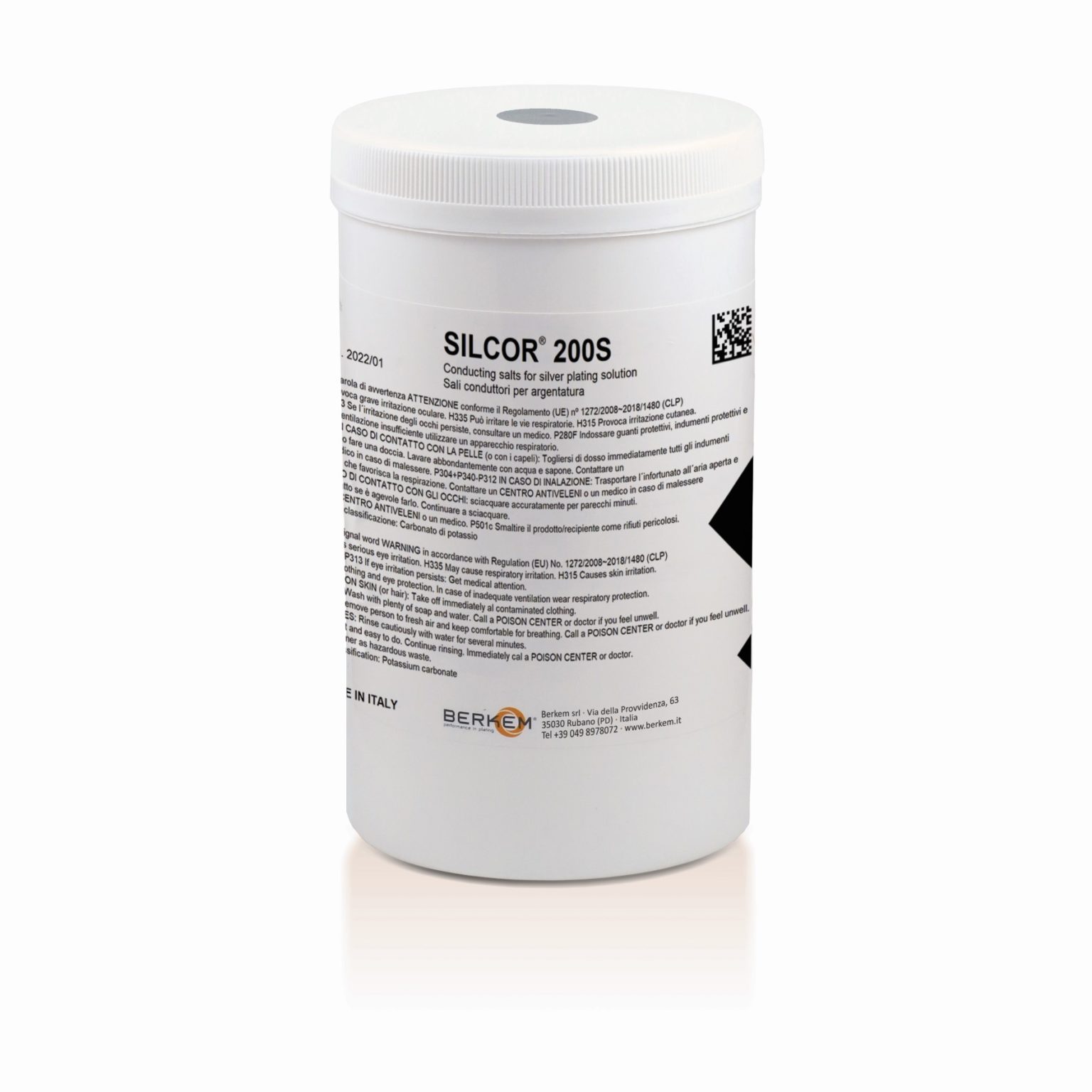 SILCOR 200S Conducting salts for silver thickness and electroforming ...