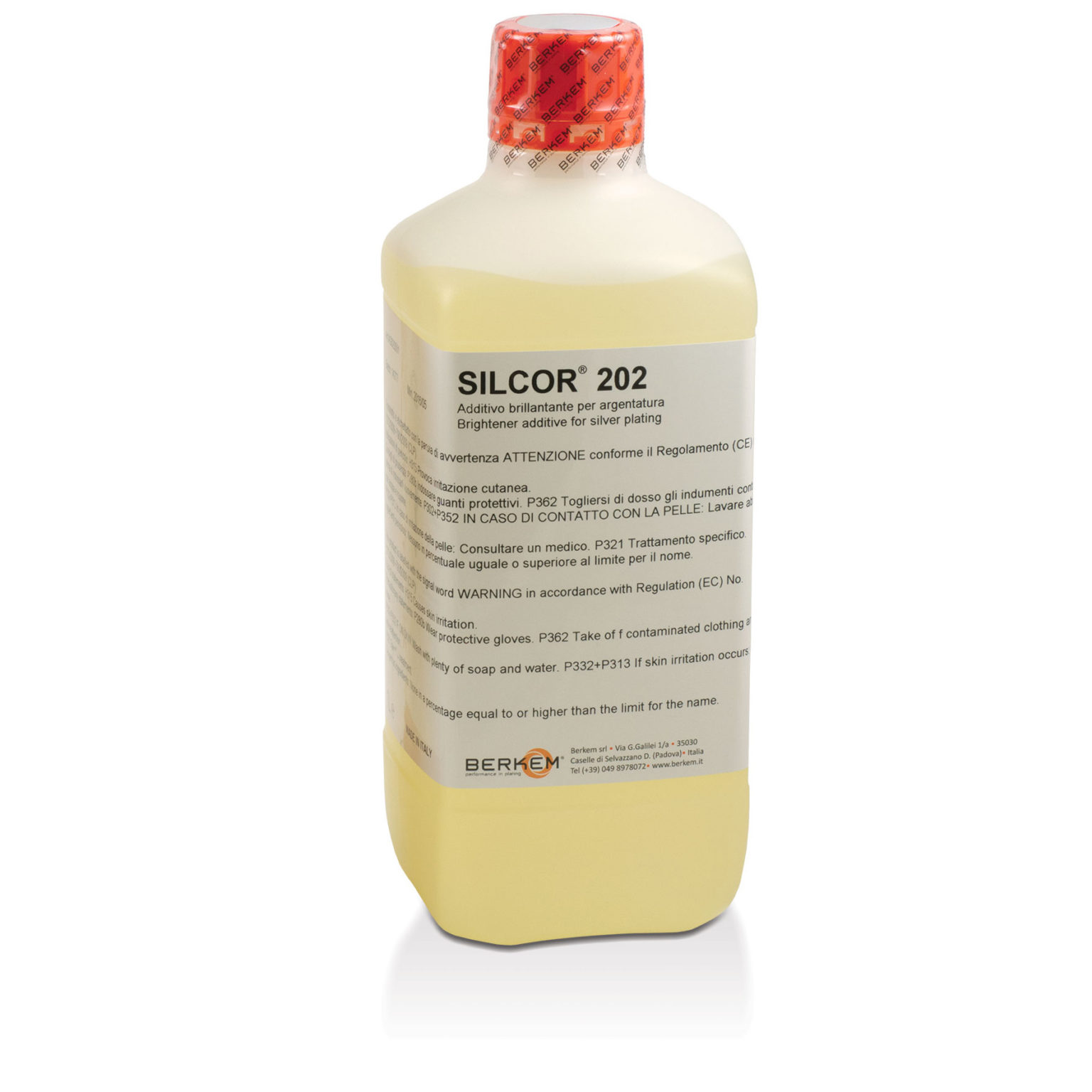 SILCOR 202 Brightener additive for silver thickness and electroforming ...
