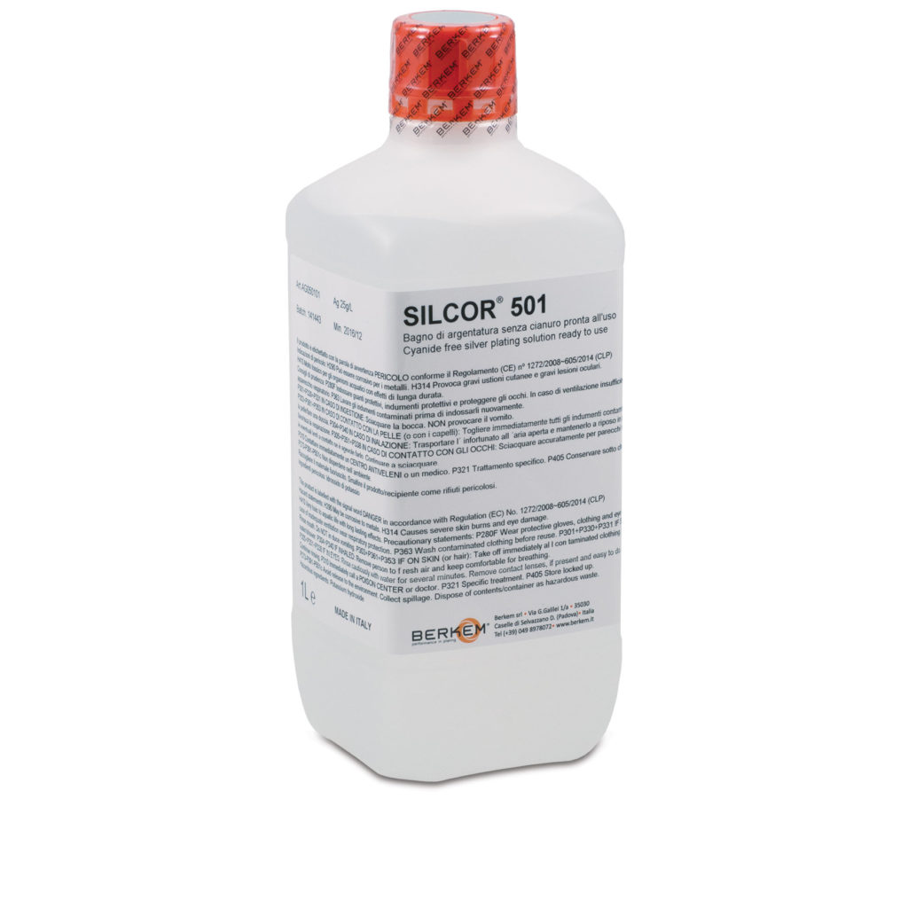 SILCOR 501 Cyanide-free silver solution for bath plating (ready to use ...